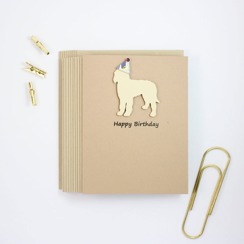 Goldendoodle Birthday Card | Handmade Labradoodle Greeting Cards| Sing ...