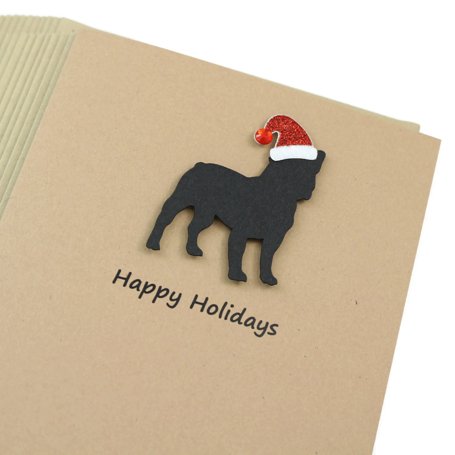 French Bulldog Christmas Card| Single or Pack of 10 | 25 Dog Colors ...