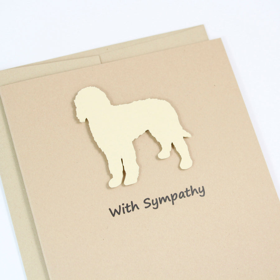 Goldendoodle Sympathy Card | 10 Pack or Single Card | Labradoodle Gree ...